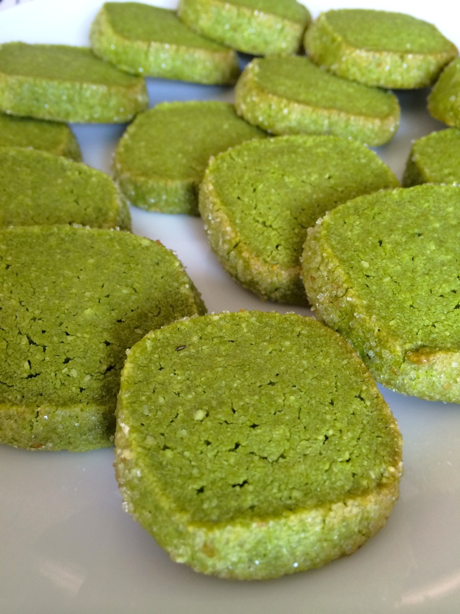 Recipe : Matcha Shortbread Cookies – Springhill Stories